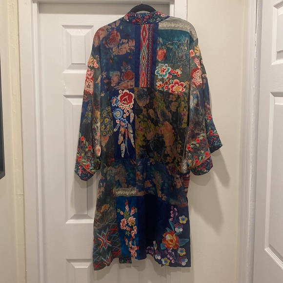 Johnny Was | Jackets & Coats | Johnny Was Silk Kimono | Poshmark